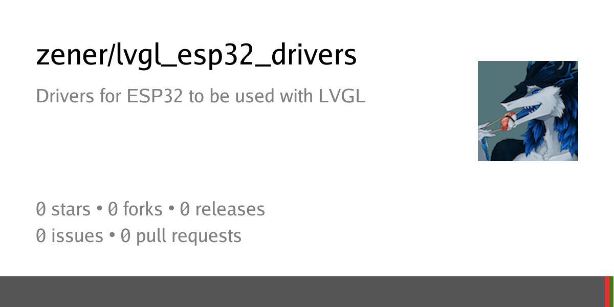 zener/lvgl_esp32_drivers: Drivers for ESP32 to be used with LVGL - Merp.digital